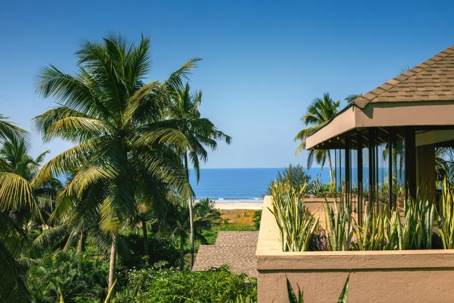 4 Star Beach Front Resort with Sea View in Mandrem Beach North Goa ...